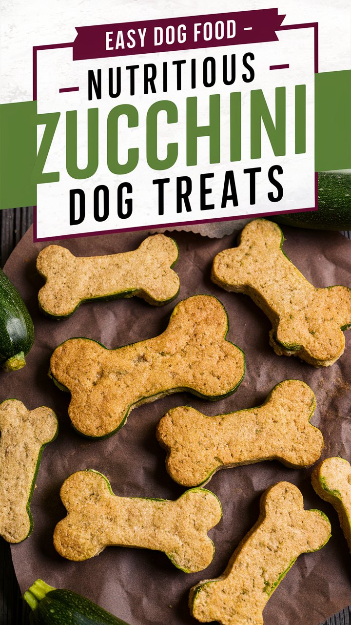 5-Ingredient Zucchini & Parsley Dog Treats (Allergy-Friendly & Breath-Freshening) 2025